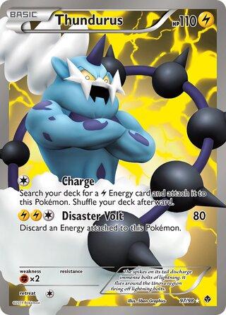 Thundurus #97 Prices | Pokemon Emerging Powers | Pokemon Cards