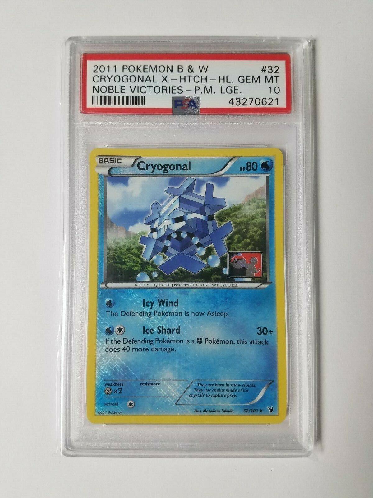 Cryogonal #32 Prices | Pokemon Noble Victories | Pokemon Cards