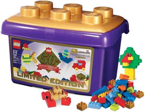 50th Anniversary Tub #5352 LEGO Set Prices | New, Boxed, Loose Values