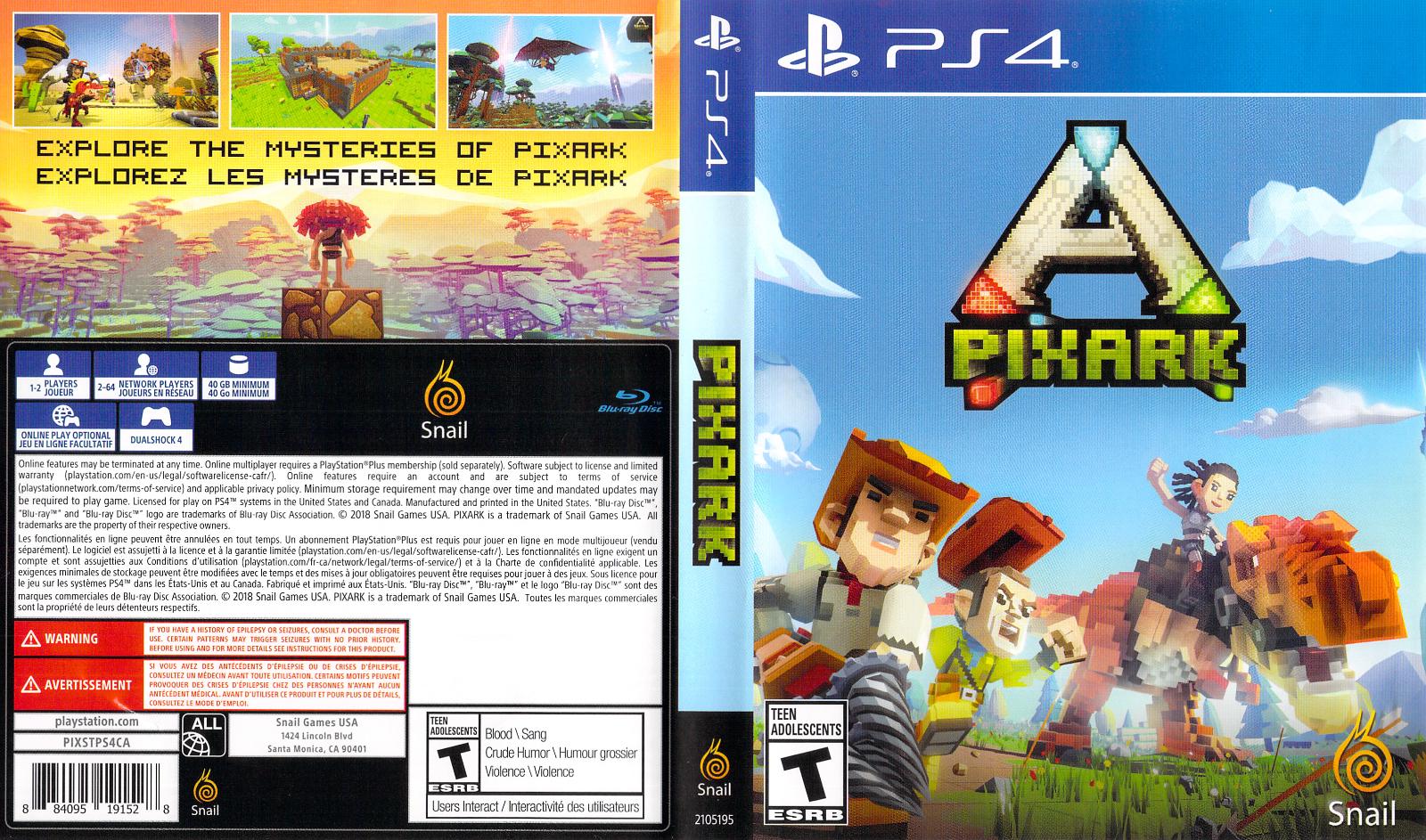 PixArk Prices Playstation 4 | Compare Loose, CIB & New Prices