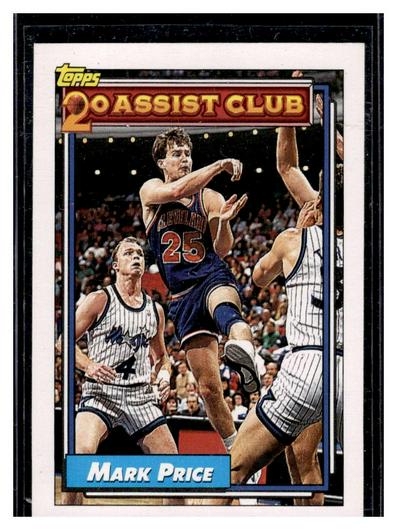 Mark Price | Ungraded | 1992 Topps