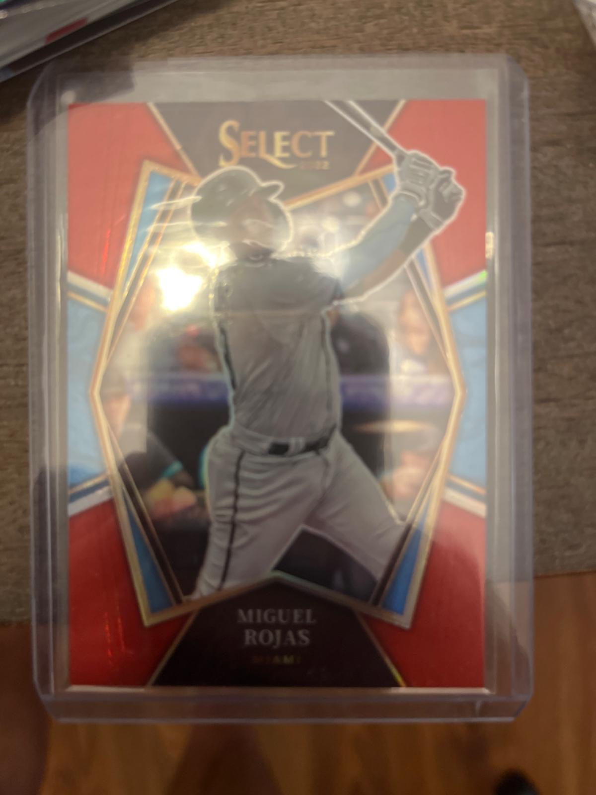 Miguel Rojas [Tri Color Prizm] | Ungraded | 2022 Panini Select