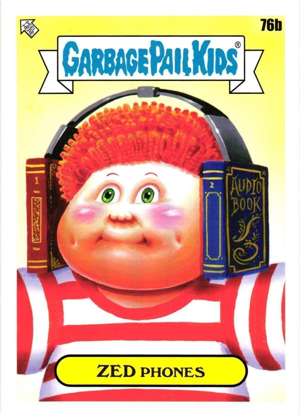 Zed Phones #76b Prices | Garbage Pail Kids Book Worms | Garbage Pail Cards