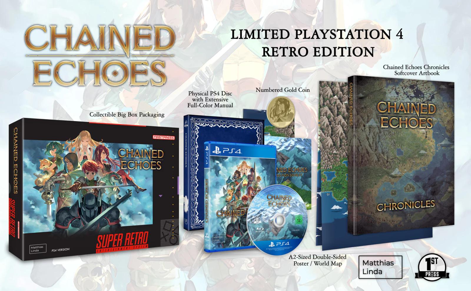 Chained Echoes [Retro Edition] Prijzen PAL Playstation 4 | Vergelijk Losse, CIB & Nieuwe Prijzen