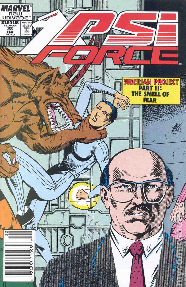 PSI-Force #28 (1989) Prices | Psi-Force Series