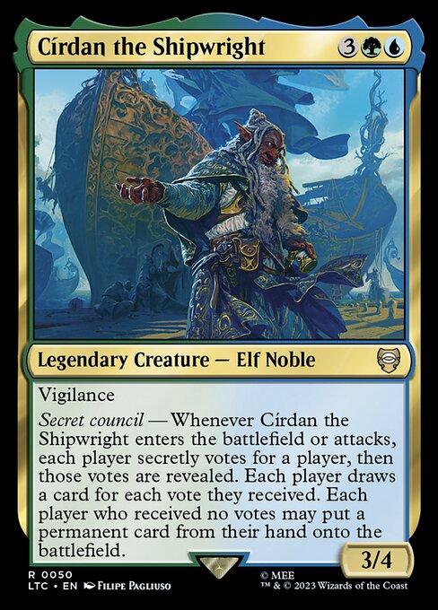 Cirdan the Shipwright #50 Prices | Magic Lord of the Rings Commander ...