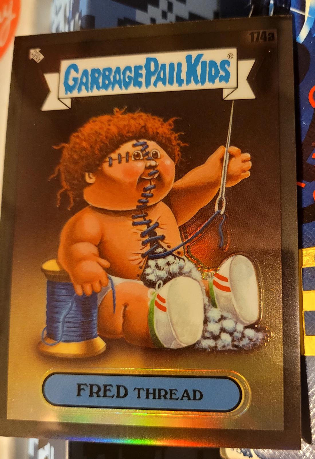 FRED Thread [Black Refractor] #174a Prices | 2022 Garbage Pail Kids ...