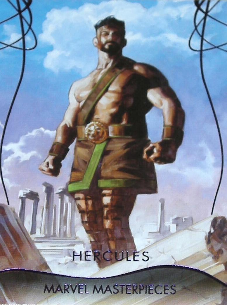 Hercules [Epic Purple Foil] #56 Prices | Marvel 2020 Masterpieces ...