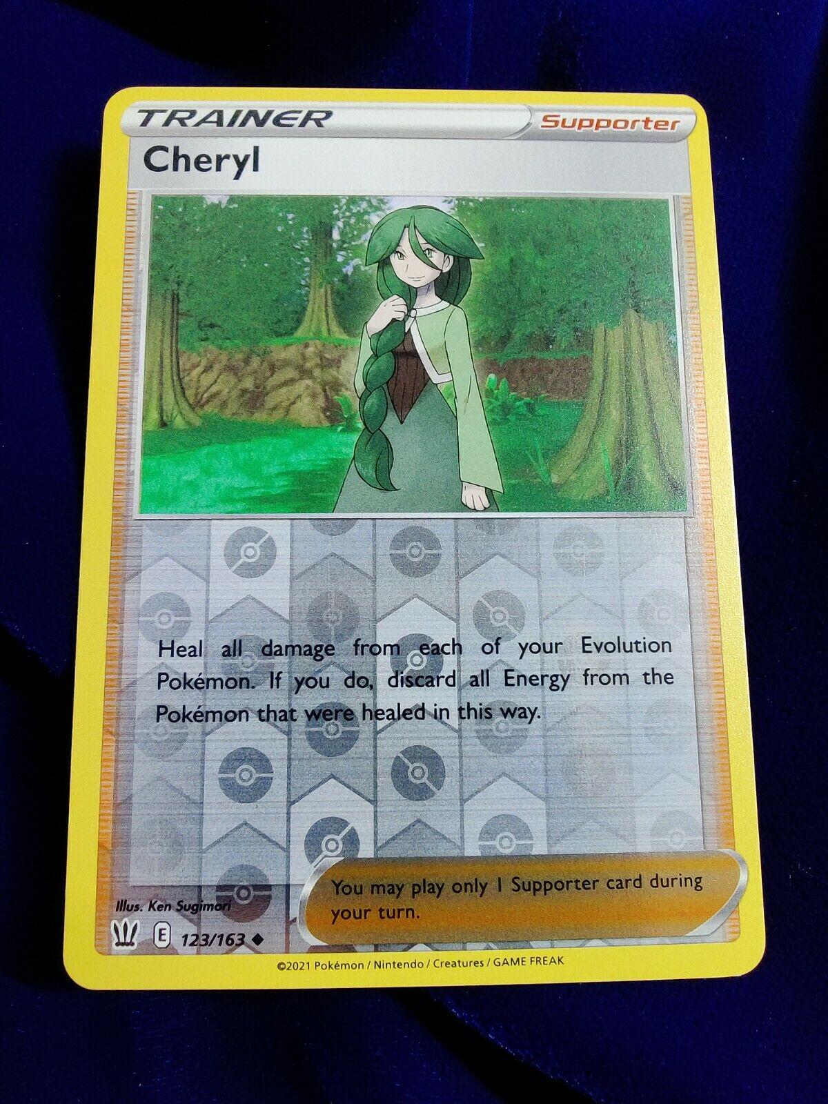 Cheryl [Reverse Holo] #123 Prices | Pokemon Battle Styles | Pokemon Cards