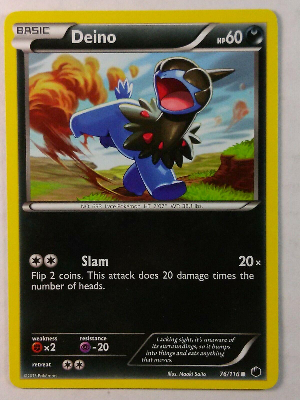 Deino #76 Prices | Pokemon Plasma Freeze | Pokemon Cards