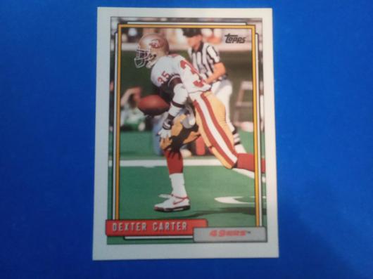 Dexter Carter | Ungraded | 1992 Topps