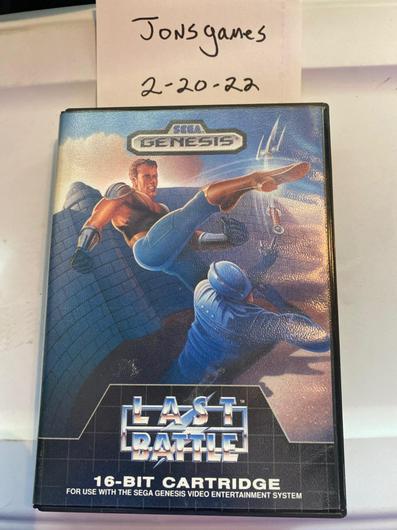 Last Battle | Item, Box, and Manual | Sega Genesis
