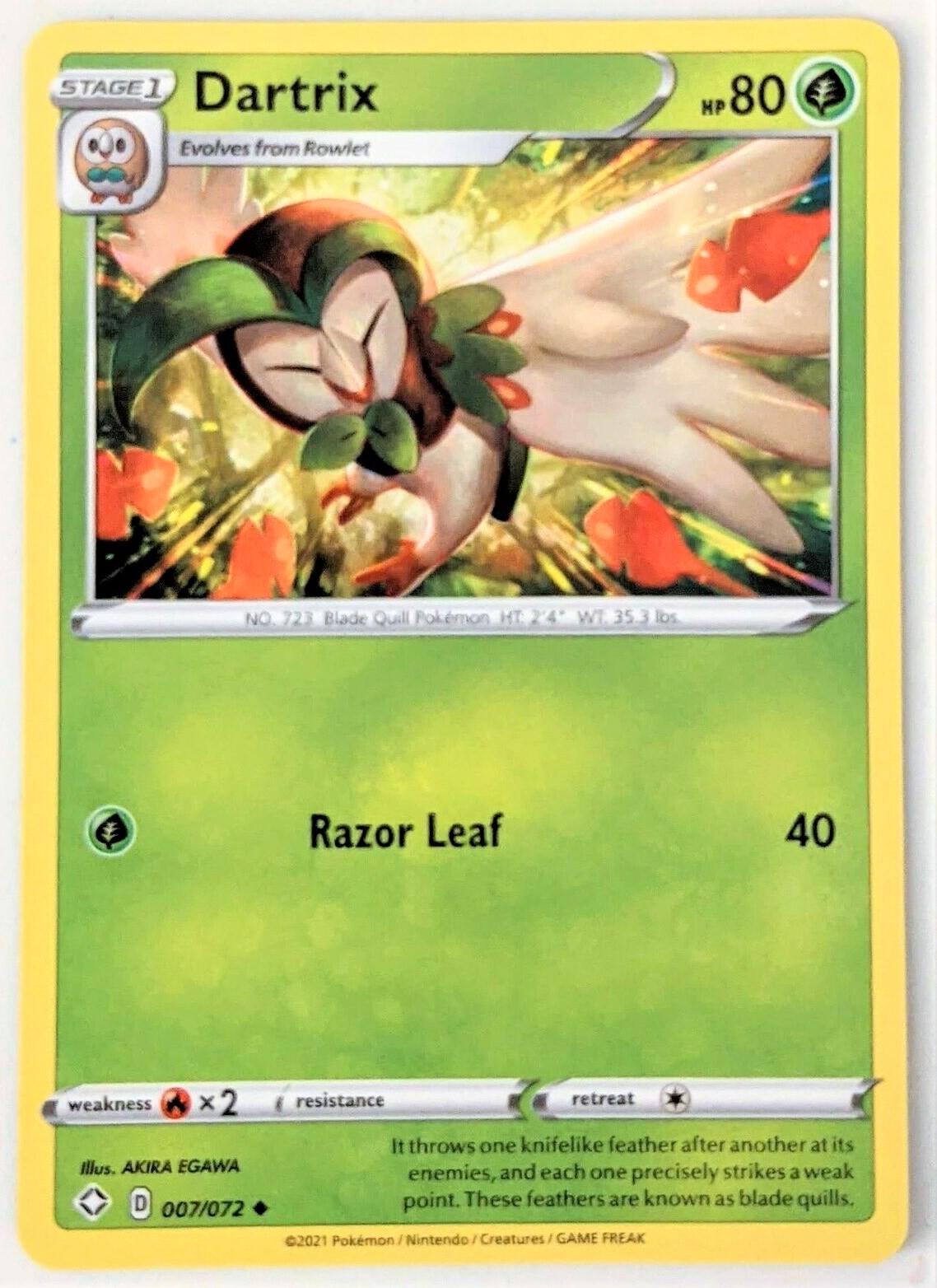 Dartrix #7 Prices | Pokemon Shining Fates | Pokemon Cards