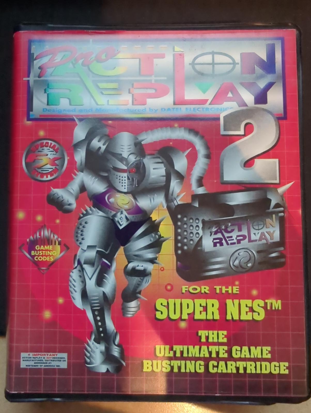 Pro Action Replay 2 Prices PAL Super Nintendo | Compare Loose, CIB ...