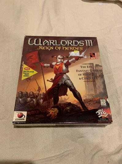 Warlords III: Reign of Heroes | Item, Box, and Manual | PC Games
