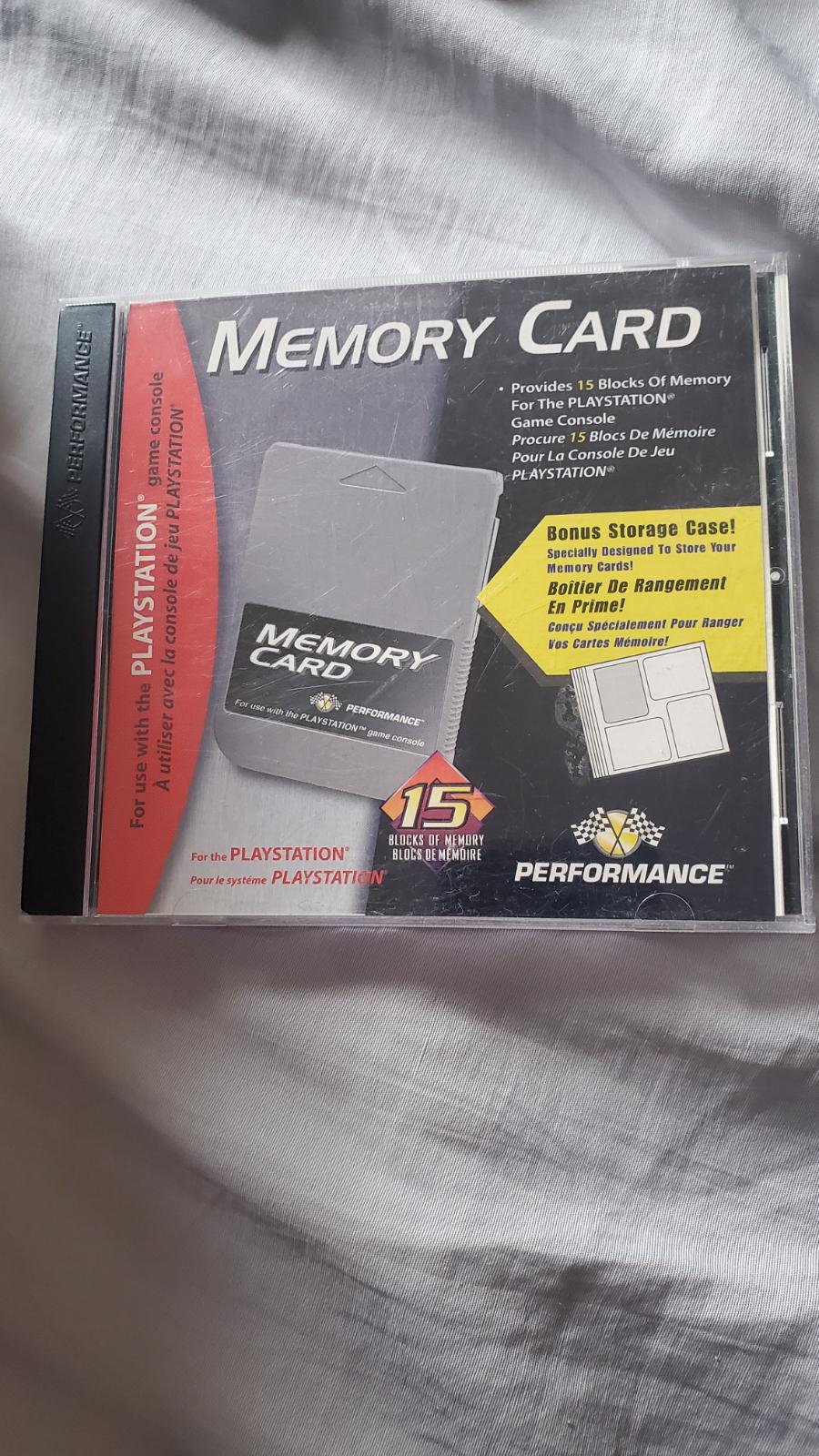 Memory Card [Performance] Prices Playstation | Compare Loose, CIB & New ...