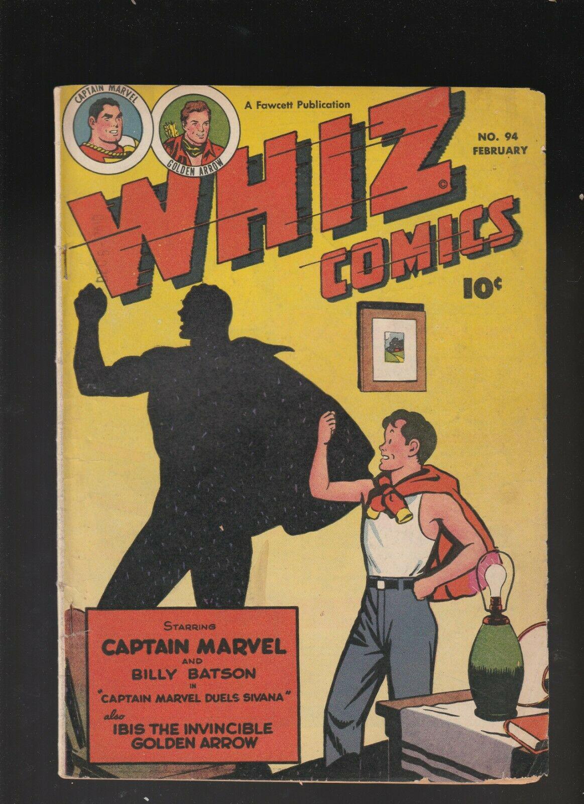 Whiz Comics #94 (1948) Prices | Whiz Comics Series