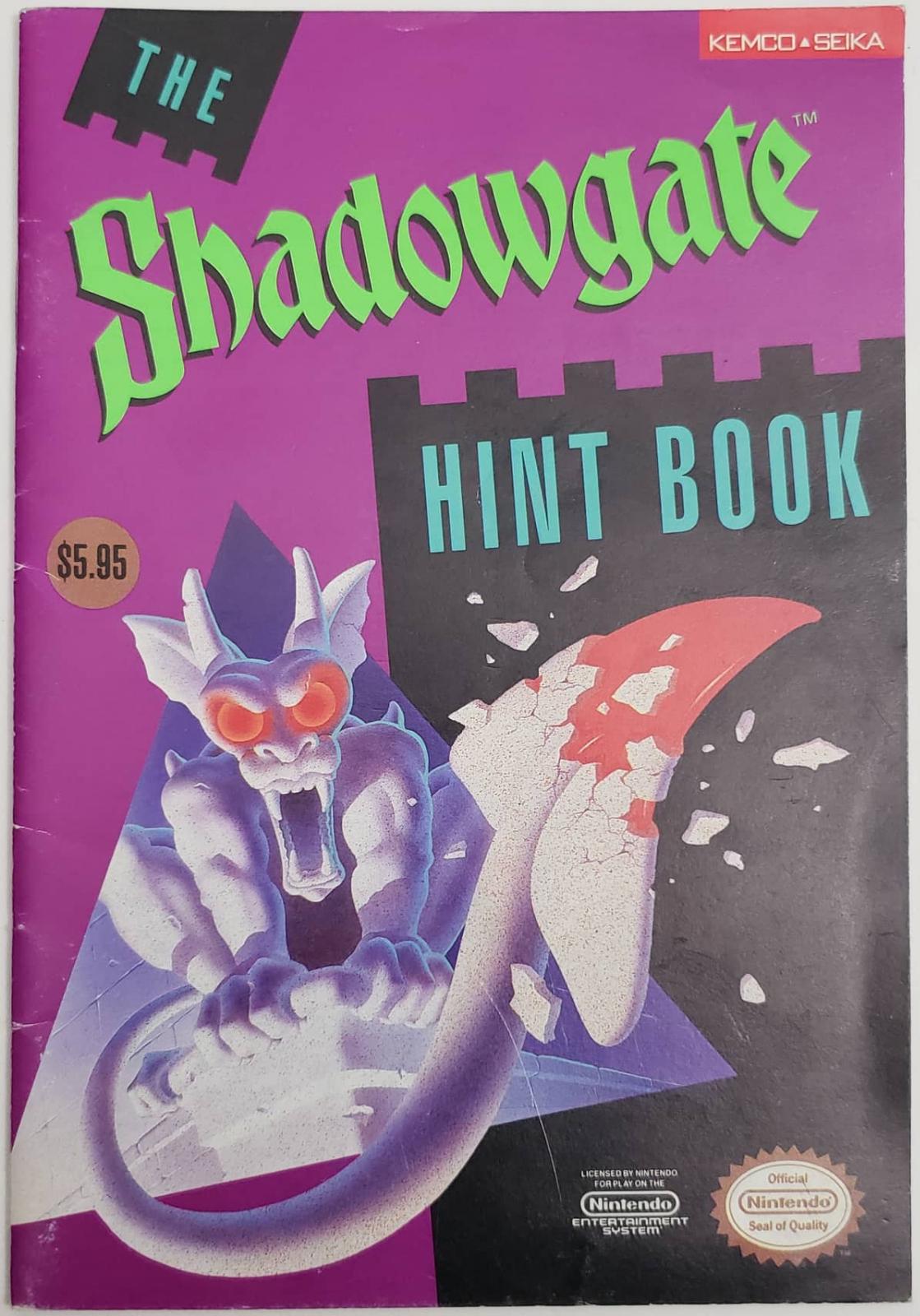 Shadowgate | Manual only | NES