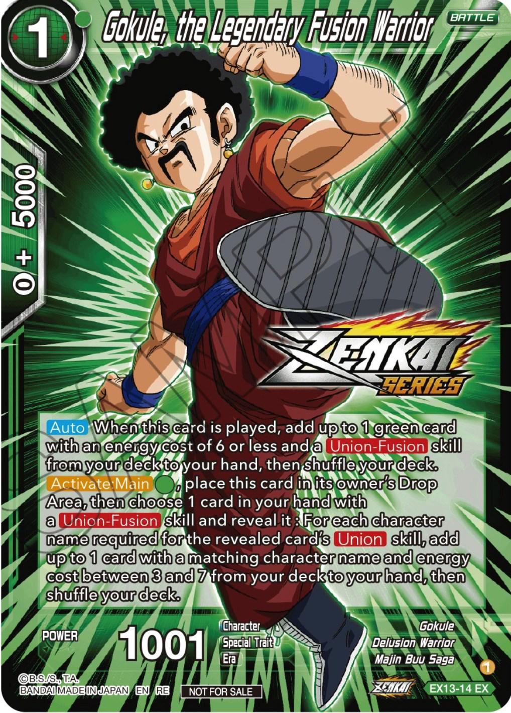 Gokule, the Legendary Fusion Warrior [Event Pack 12 Foil] EX13-14 ...