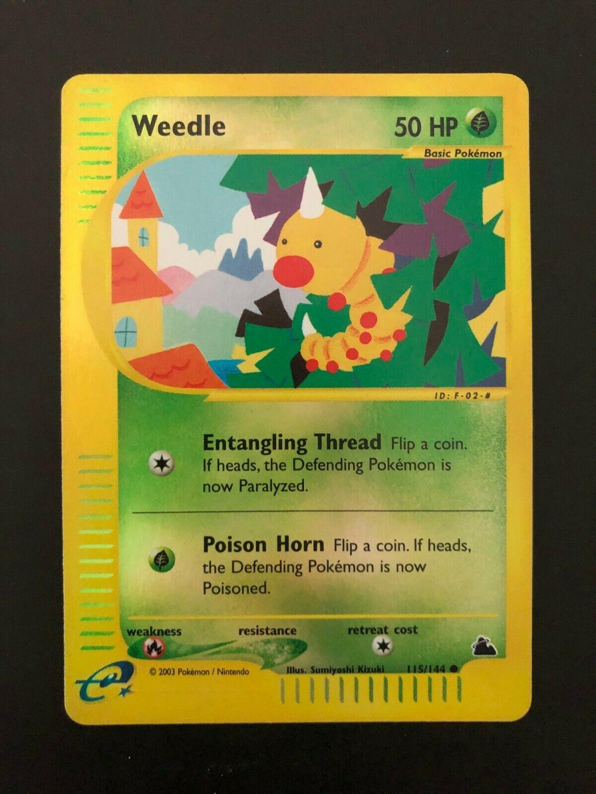 Weedle #115 Prices | Pokemon Skyridge | Pokemon Cards