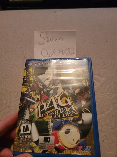 Persona 4 Golden | New Item, Box, and Manual | Playstation Vita
