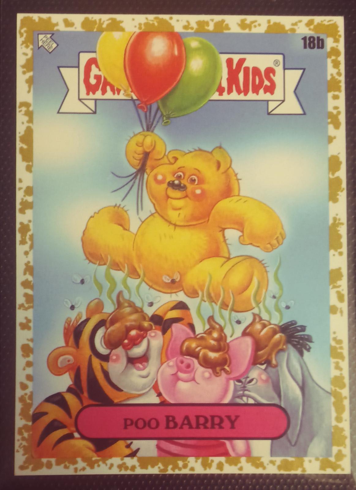 Poo Barry [Gold] #18b #18b Prices | Garbage Pail Kids Book Worms | GPK Cards