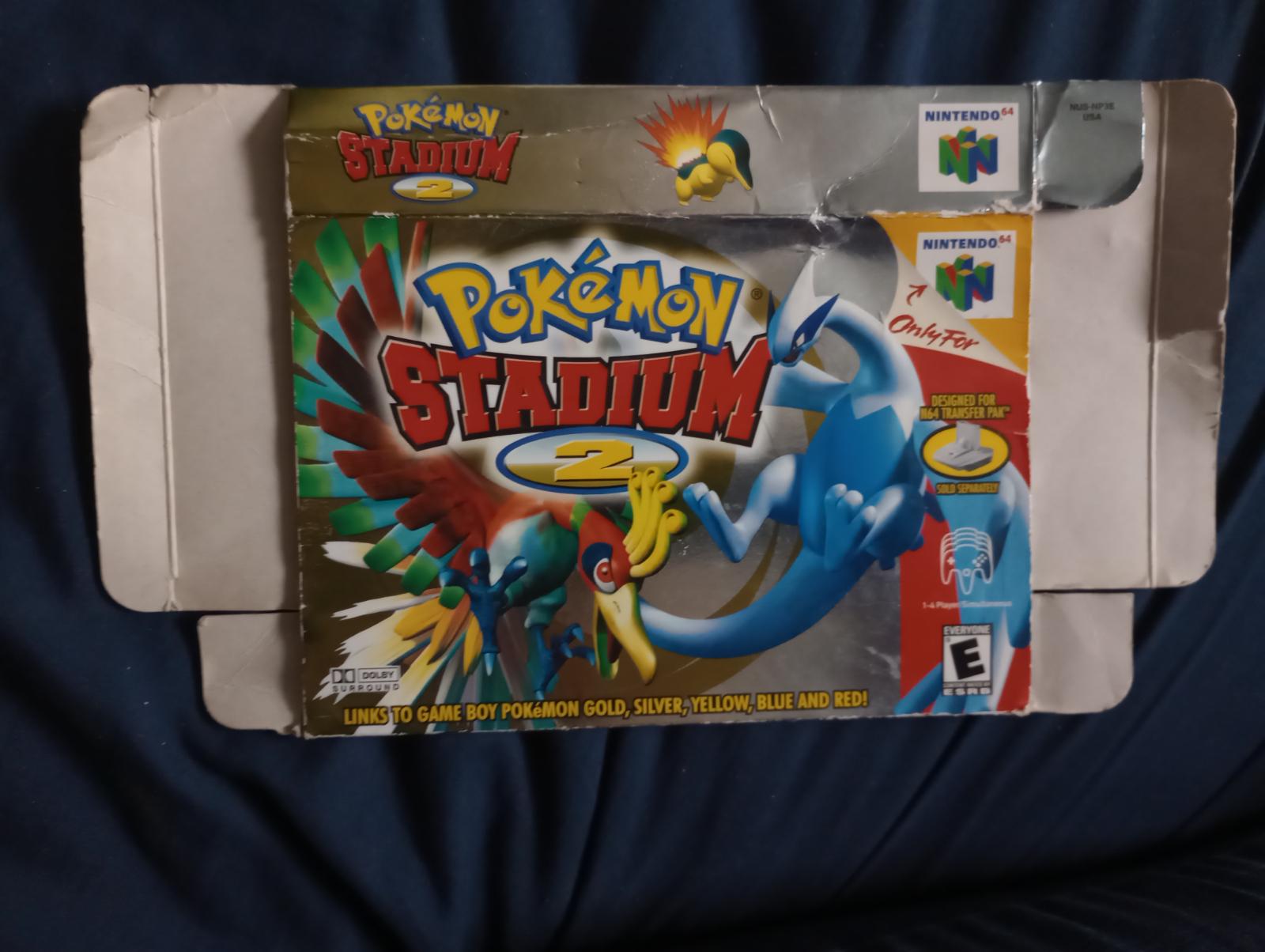 Pokemon Stadium 2 | Box only | Nintendo 64