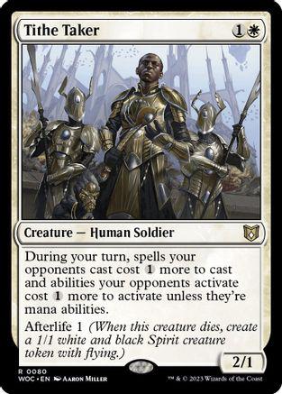 Tithe Taker #80 Prices | Magic Wilds of Eldraine Commander | Magic Cards