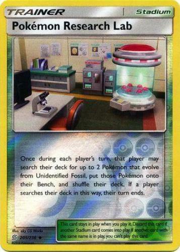 Pokemon Research Lab [Reverse Holo] #205 Prices | Pokemon Unified Minds ...