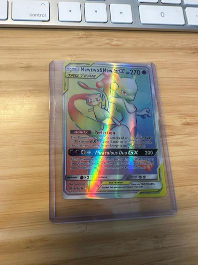 Mewtwo & Mew GX | Ungraded | Pokemon Unified Minds