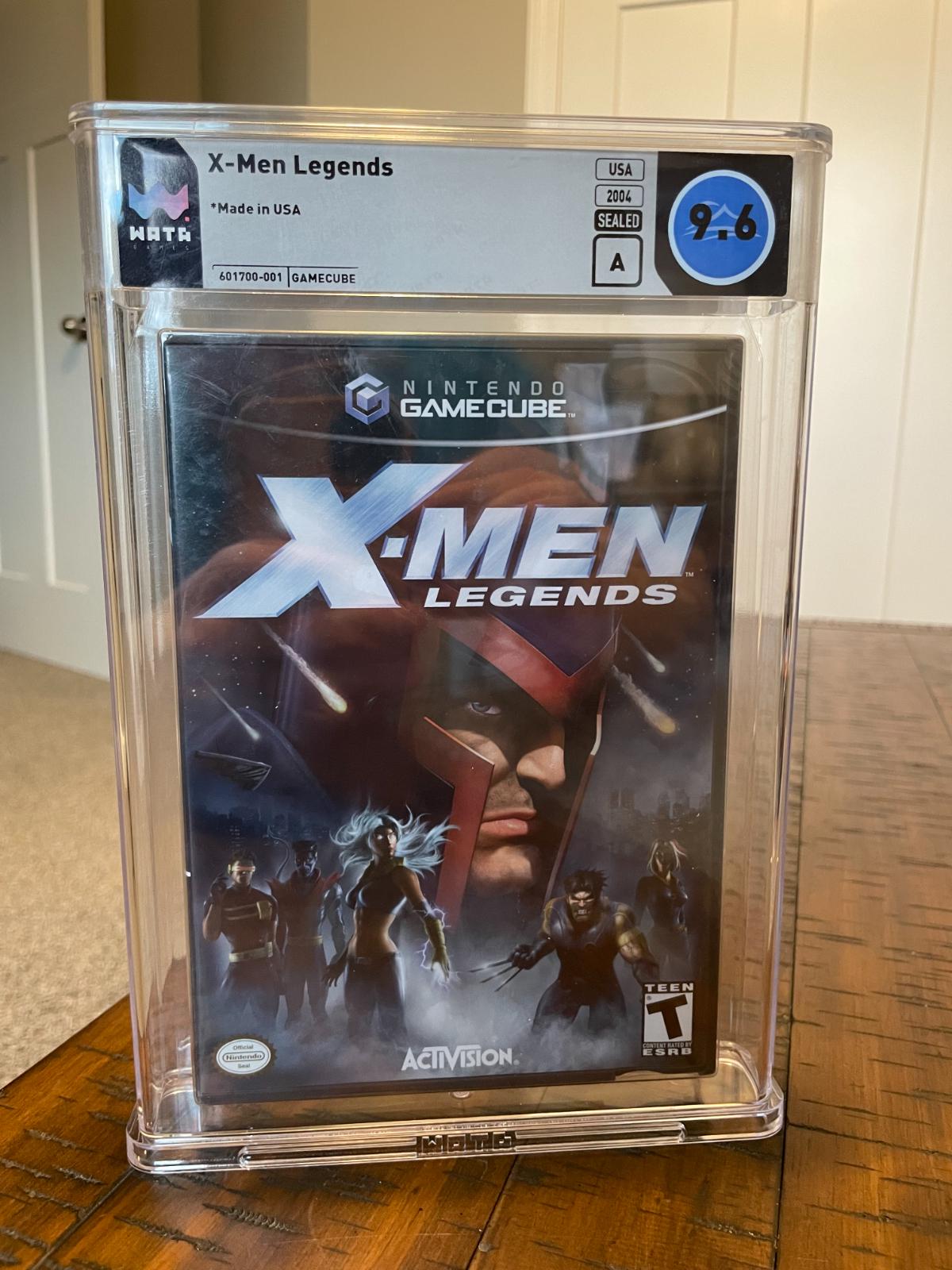 X-men Legends | Graded New Item, Box, and Manual | Gamecube