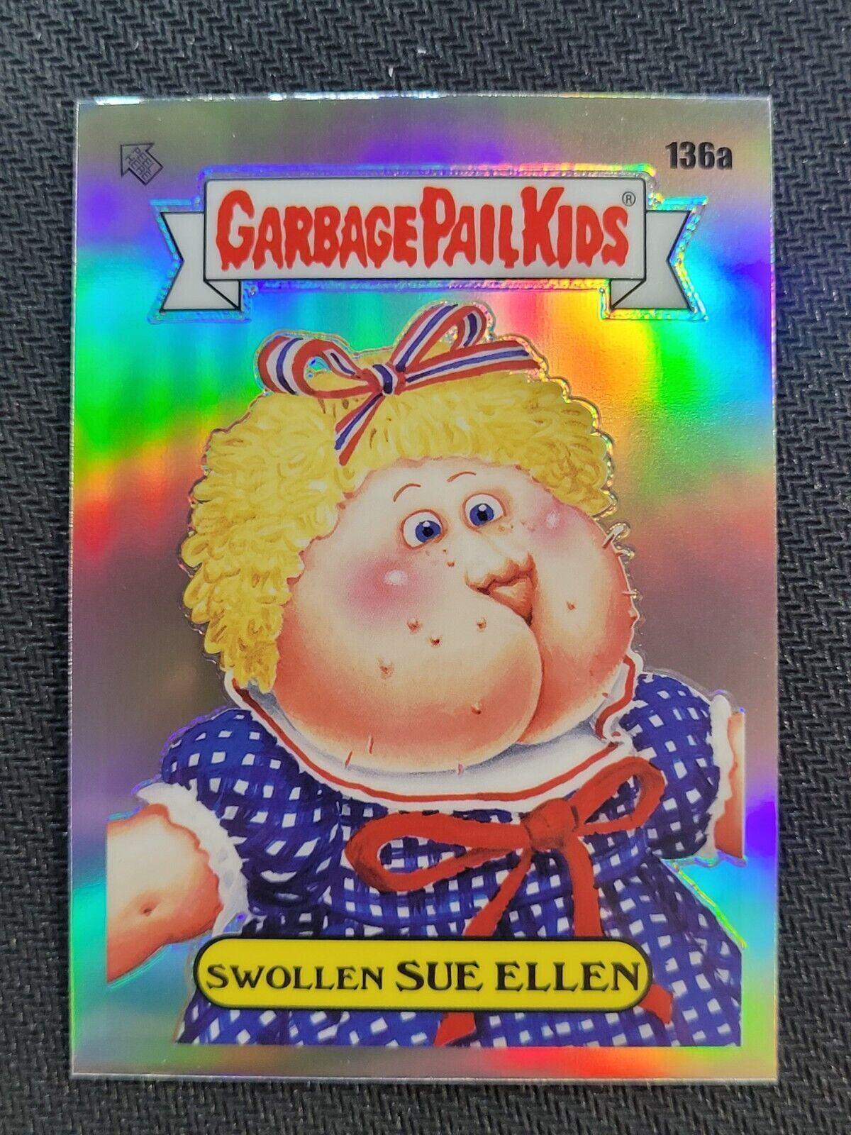 SWOLLEN SUE ELLEN [Refractor] #136a Prices | 2021 Garbage Pail Kids ...