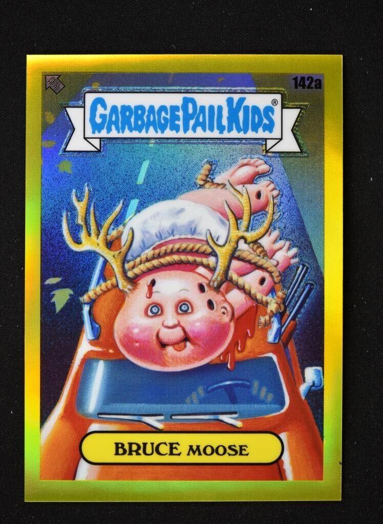 BRUCE MOOSE [Yellow] #142a Prices | 2021 Garbage Pail Kids Chrome ...