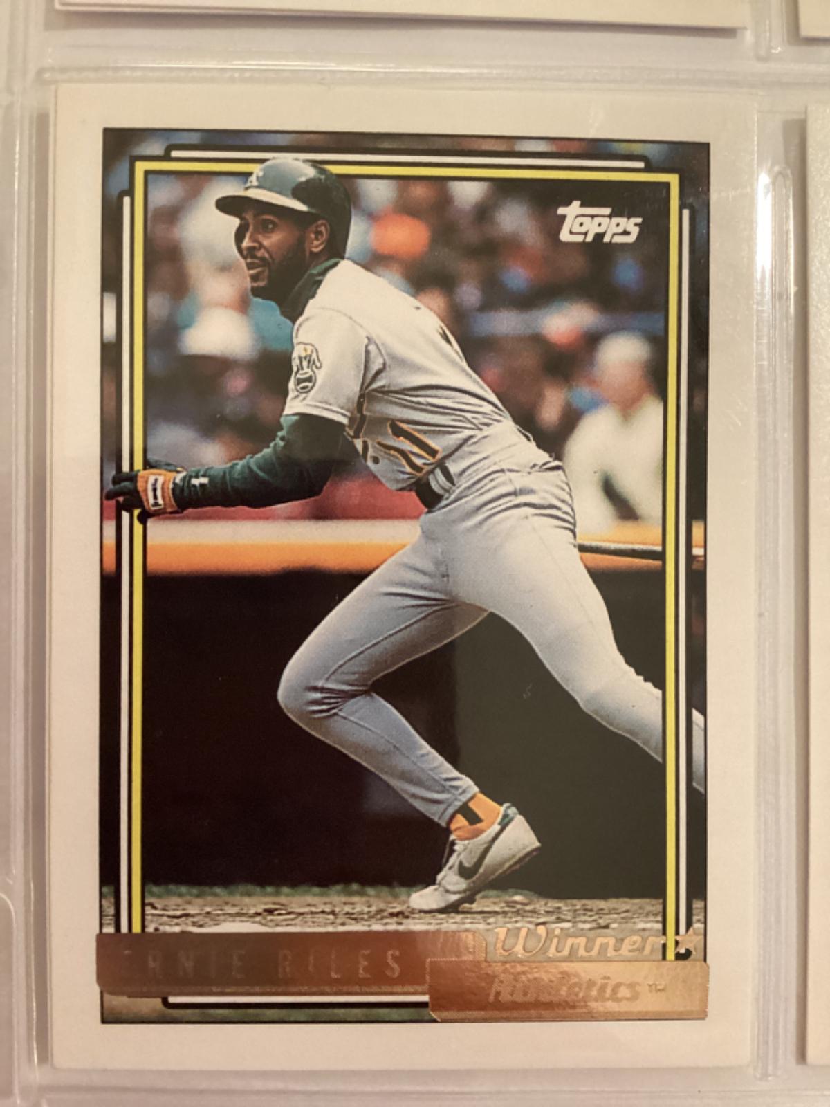 Ernie Riles [Winner] #187 Prices | 1992 Topps Gold | Baseball Cards