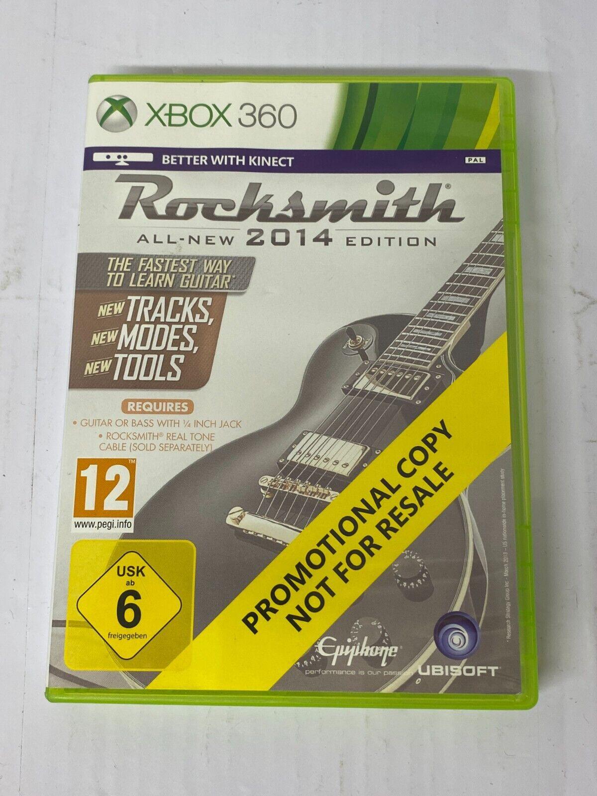 Rocksmith 2014 Edition [Not For Resale] Prices PAL Xbox 360 | Compare ...