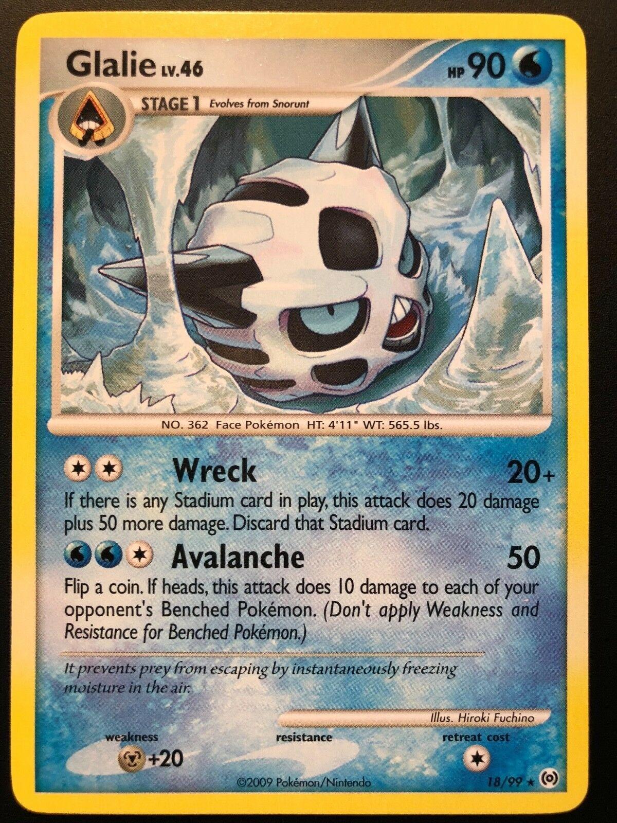 Glalie #18 Prices | Pokemon Arceus | Pokemon Cards