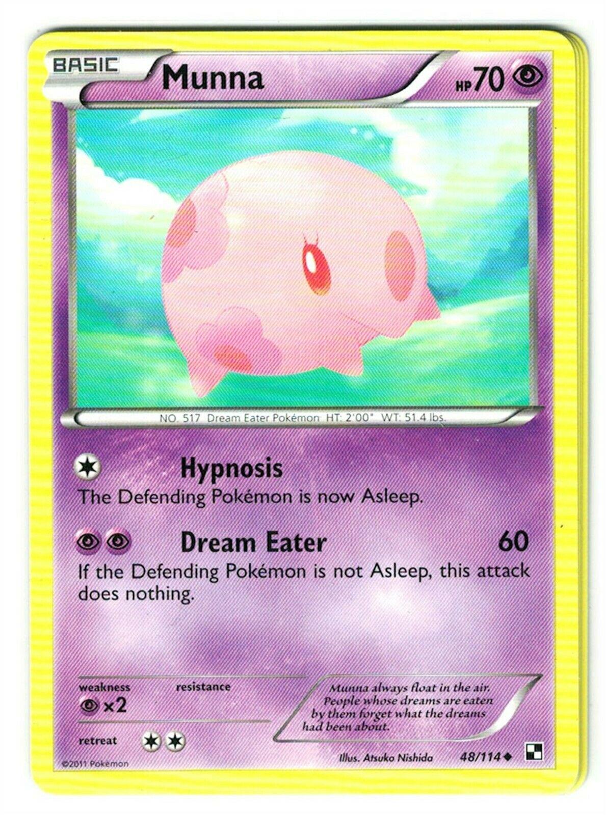 Munna #48 Prices | Pokemon Black & White | Pokemon Cards