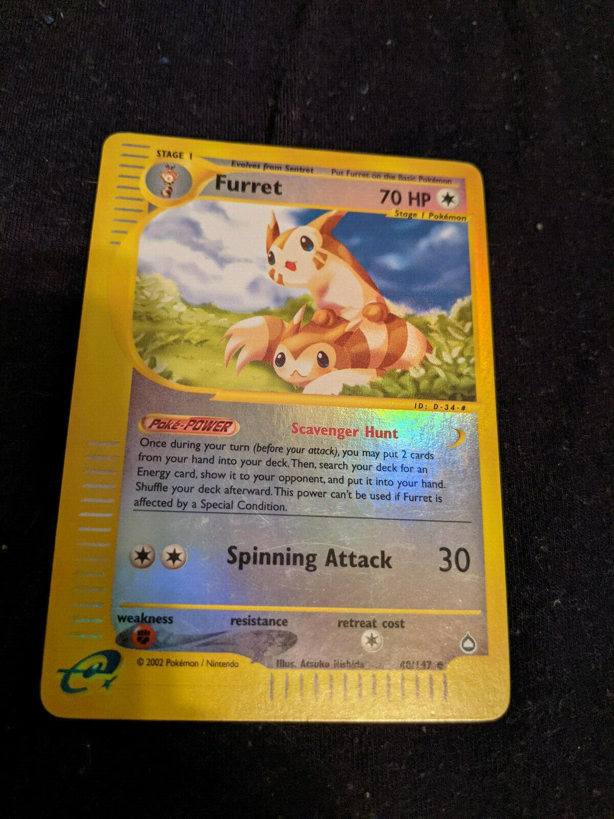 Furret [Reverse Holo] #48 Prices | Pokemon Aquapolis | Pokemon Cards