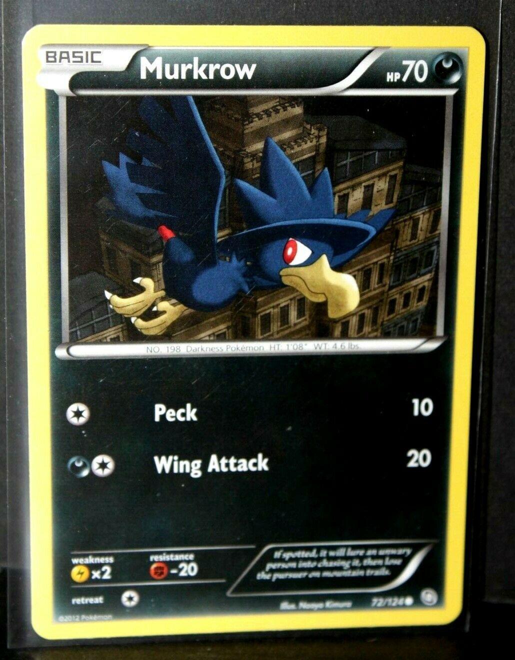Murkrow #72 Prices | Pokemon Dragons Exalted | Pokemon Cards