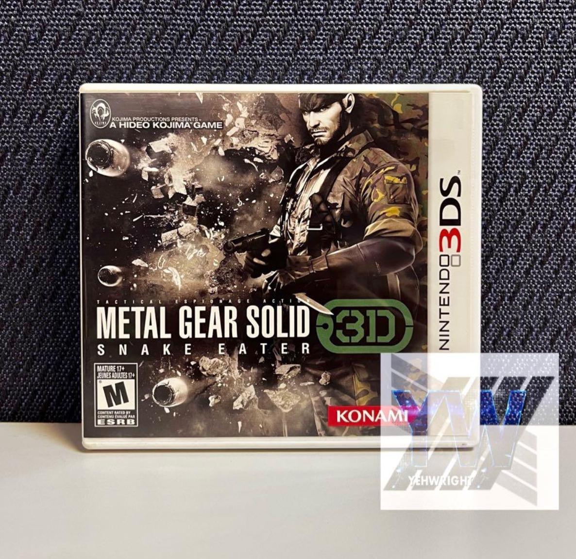 Metal Gear Solid 3D: Snake Eater | Item, Box, and Manual | Nintendo 3DS