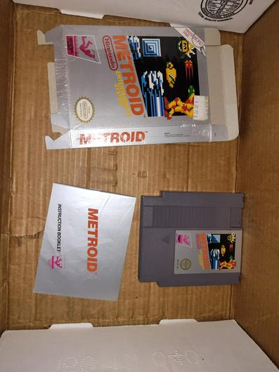 Metroid | Item, Box, and Manual | NES