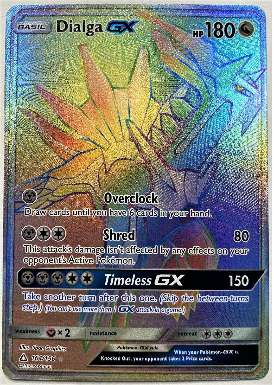 Dialga GX #164 Prices | Pokemon Ultra Prism | Pokemon Cards