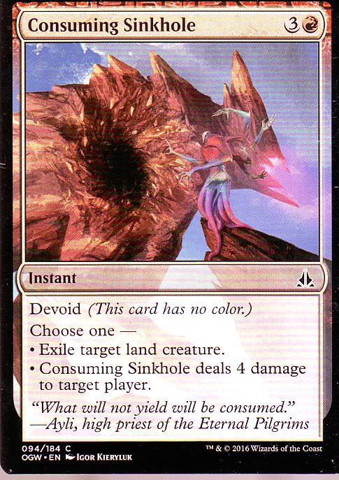 Consuming Sinkhole #094 Prices | Magic Oath of the Gatewatch | Magic Cards