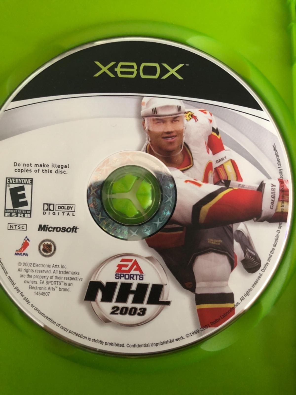 NHL 2003 Prices Xbox | Compare Loose, CIB & New Prices