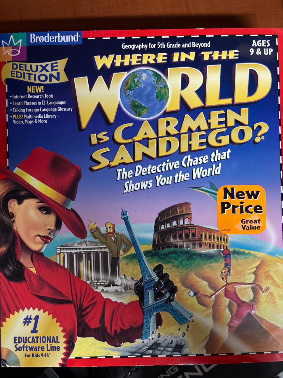 Where in the World Is Carmen Sandiego? [1998] Prices PC Games | Compare ...