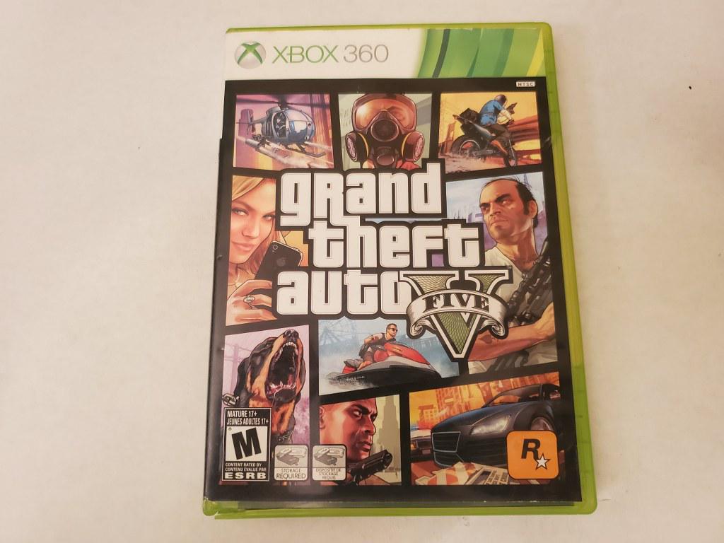 Grand Theft Auto V | Item, Box, and Manual | Xbox 360