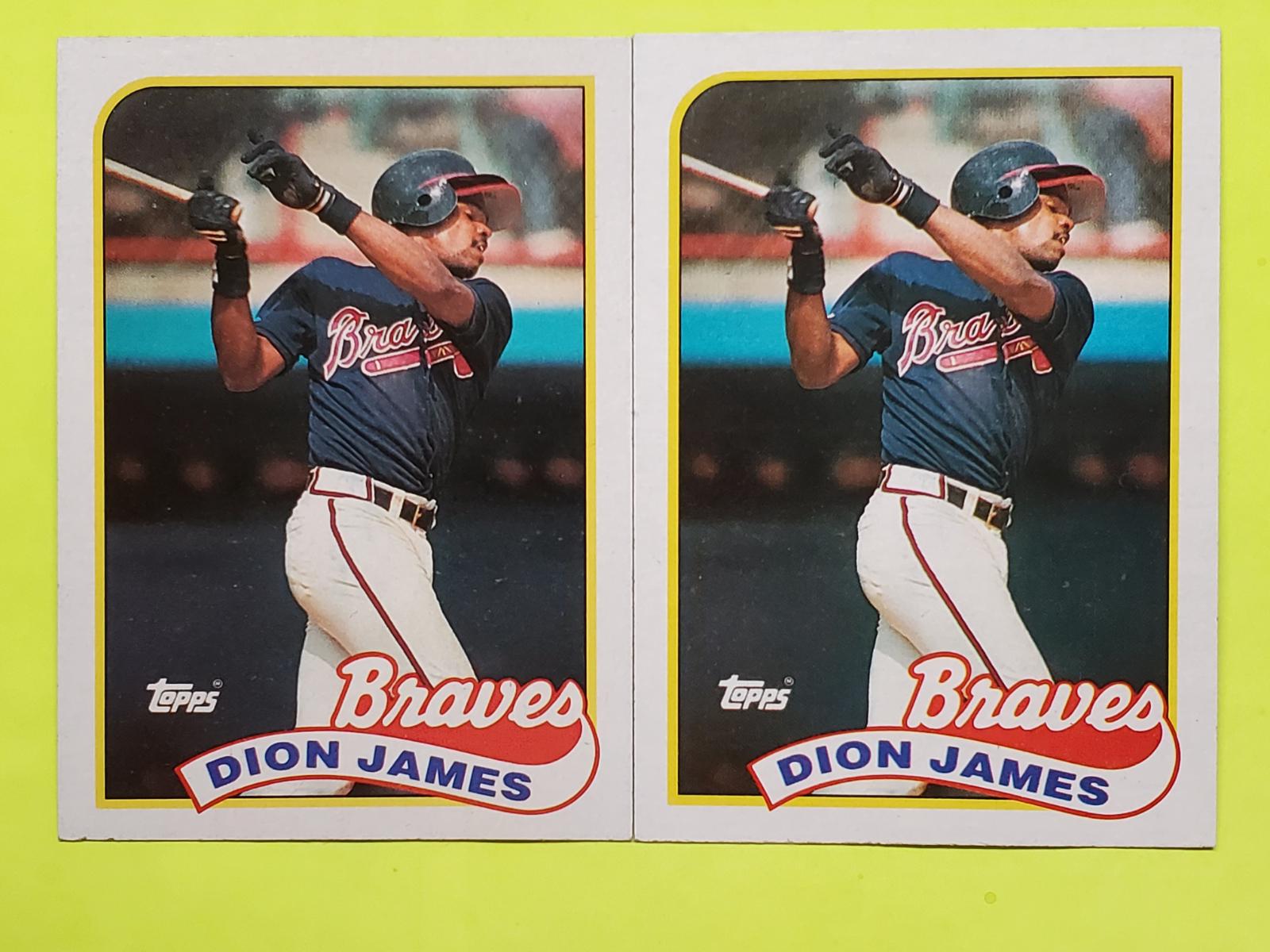 Dion James | Ungraded | 1989 Topps Tiffany