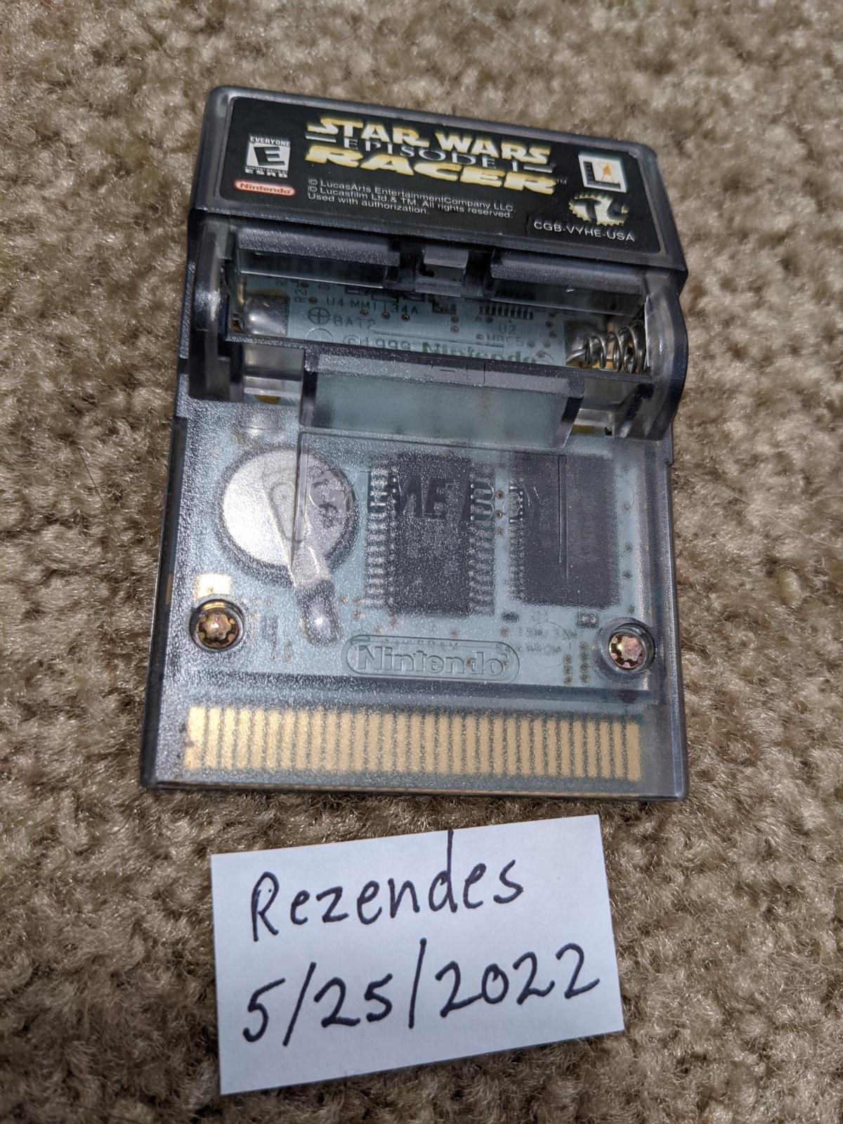 Star Wars Episode I Racer | Item only | GameBoy Color