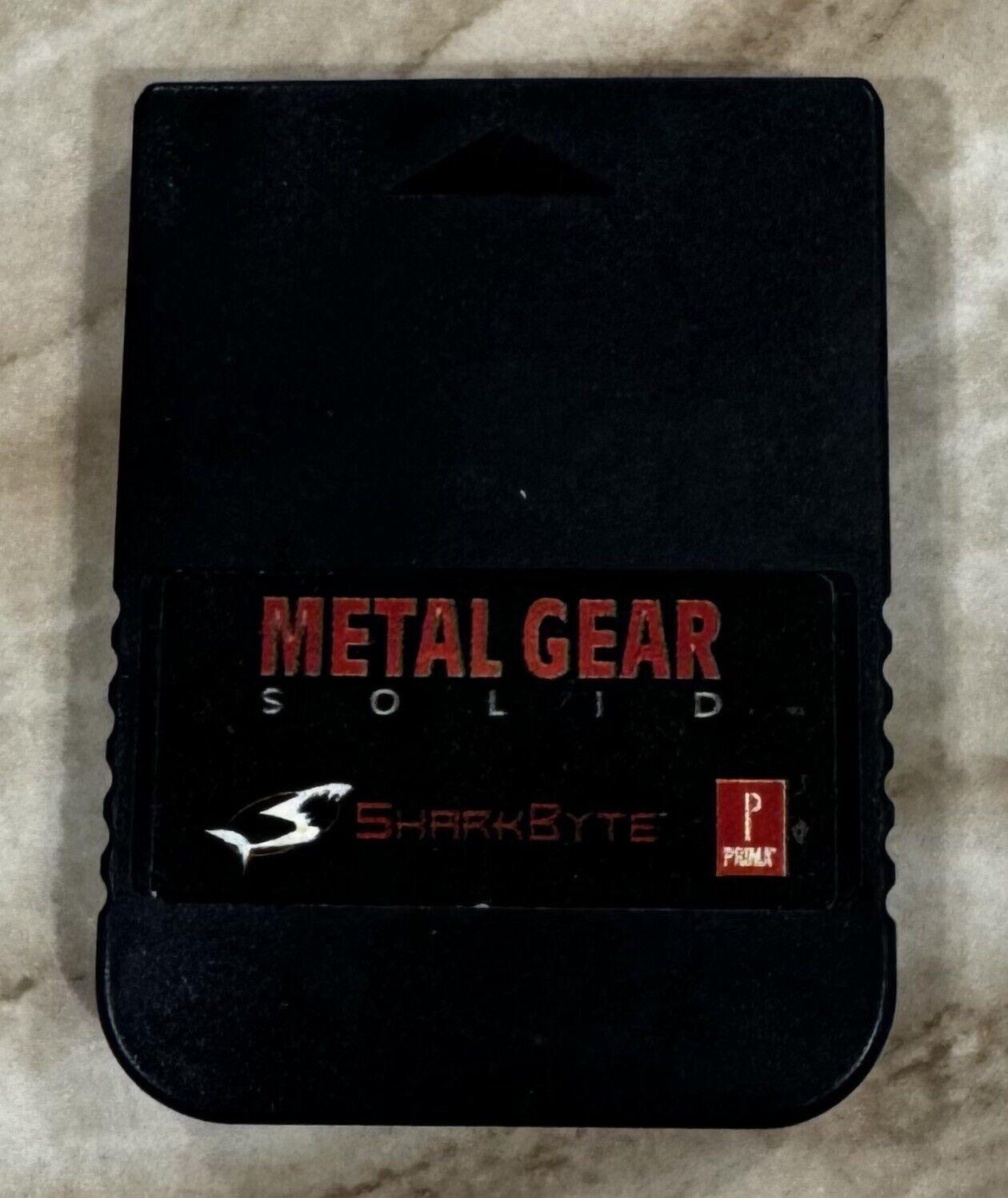 Metal Gear Solid SharkByte Memory Card Prices Playstation | Compare ...