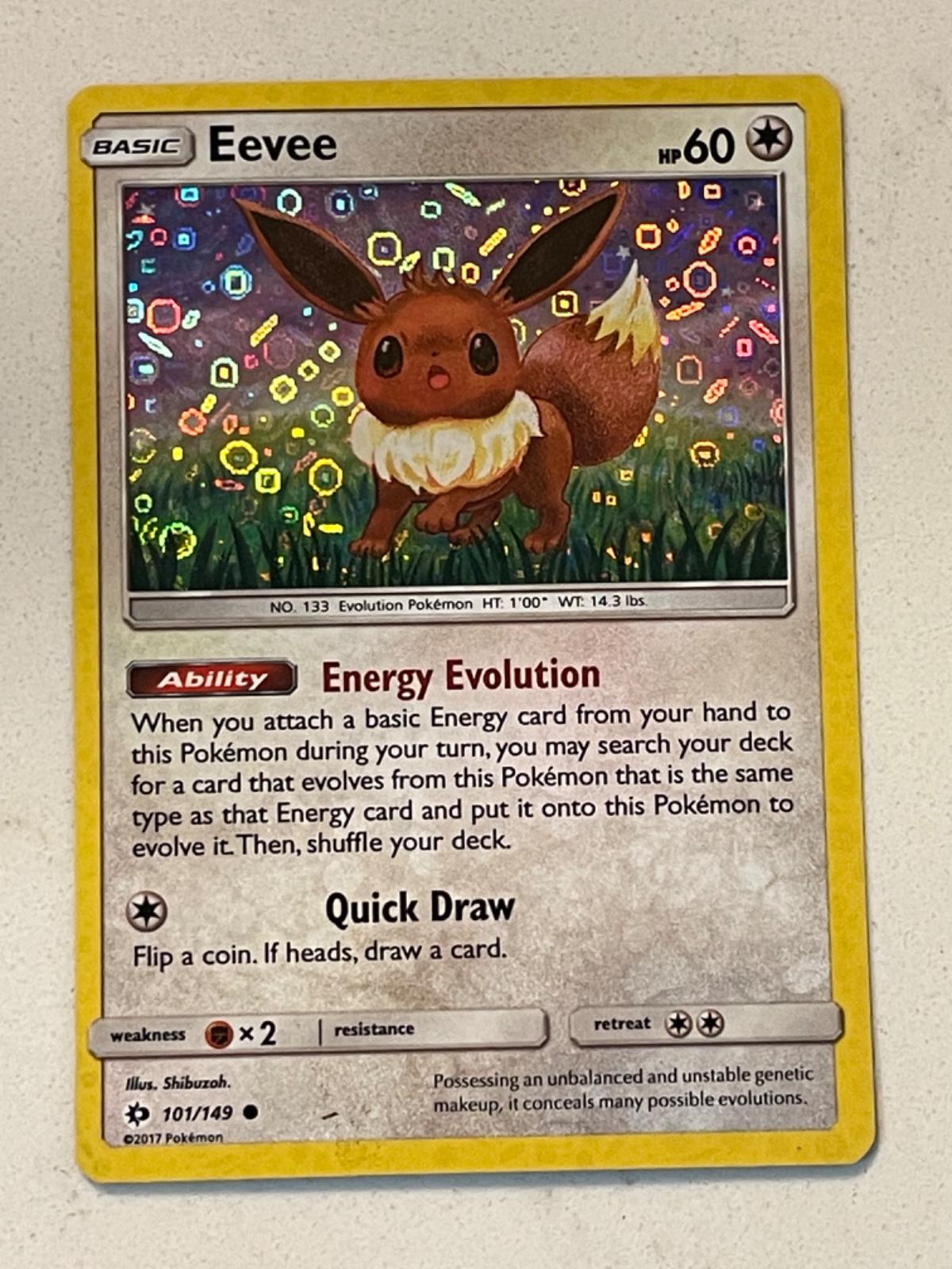 Eevee #101 Prices | Pokemon Sun & Moon | Pokemon Cards